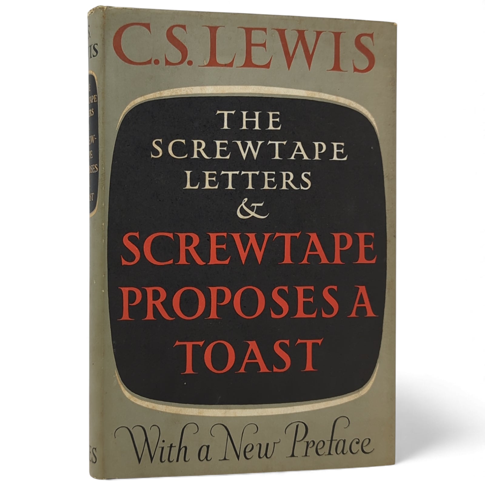 The Screwtape Letters & Proposes a Toast, C. S. Lewis, New Edition 1961 ...