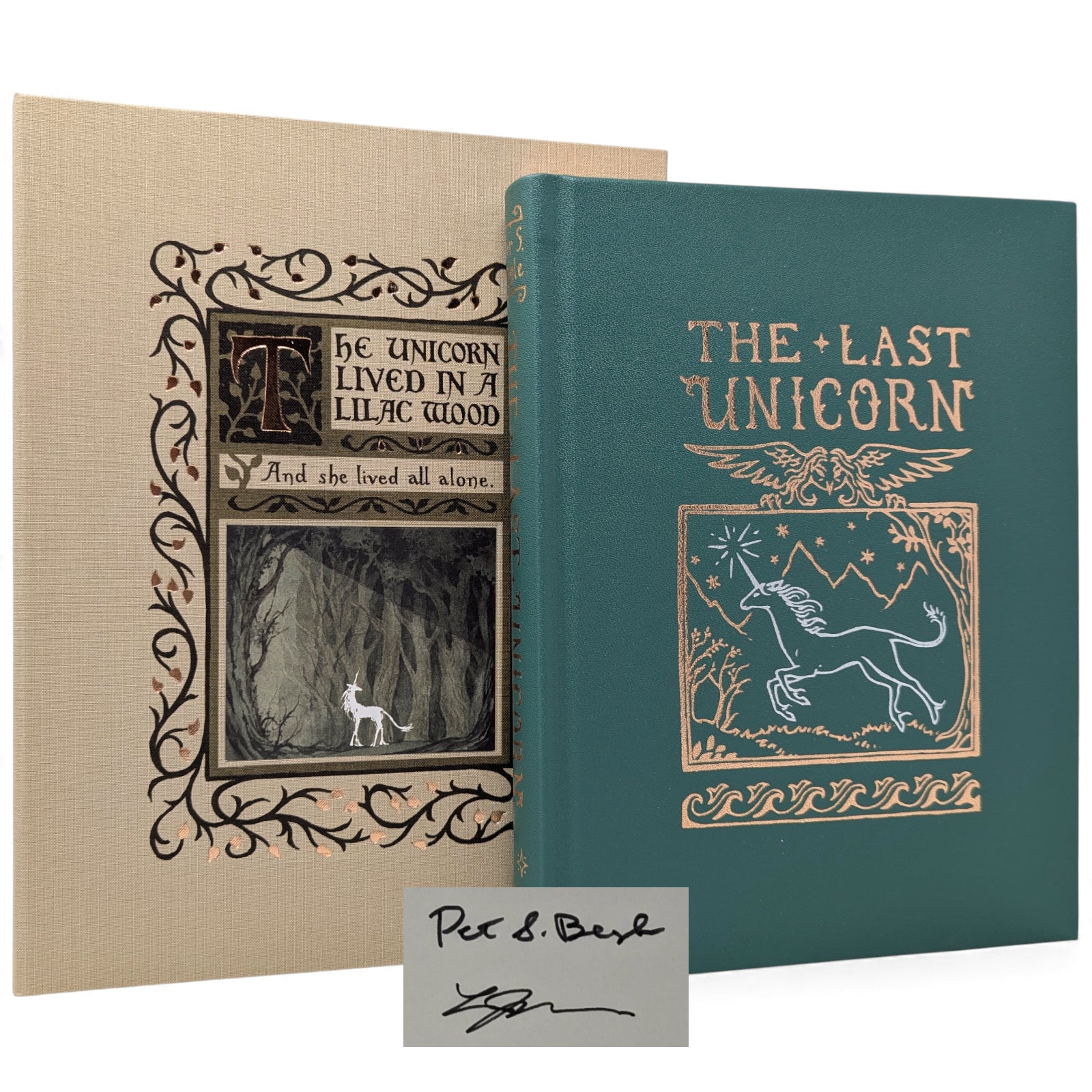 The Last Unicorn, Peter S. Beagle, Signed Limited Edition 2025 – Sancho ...