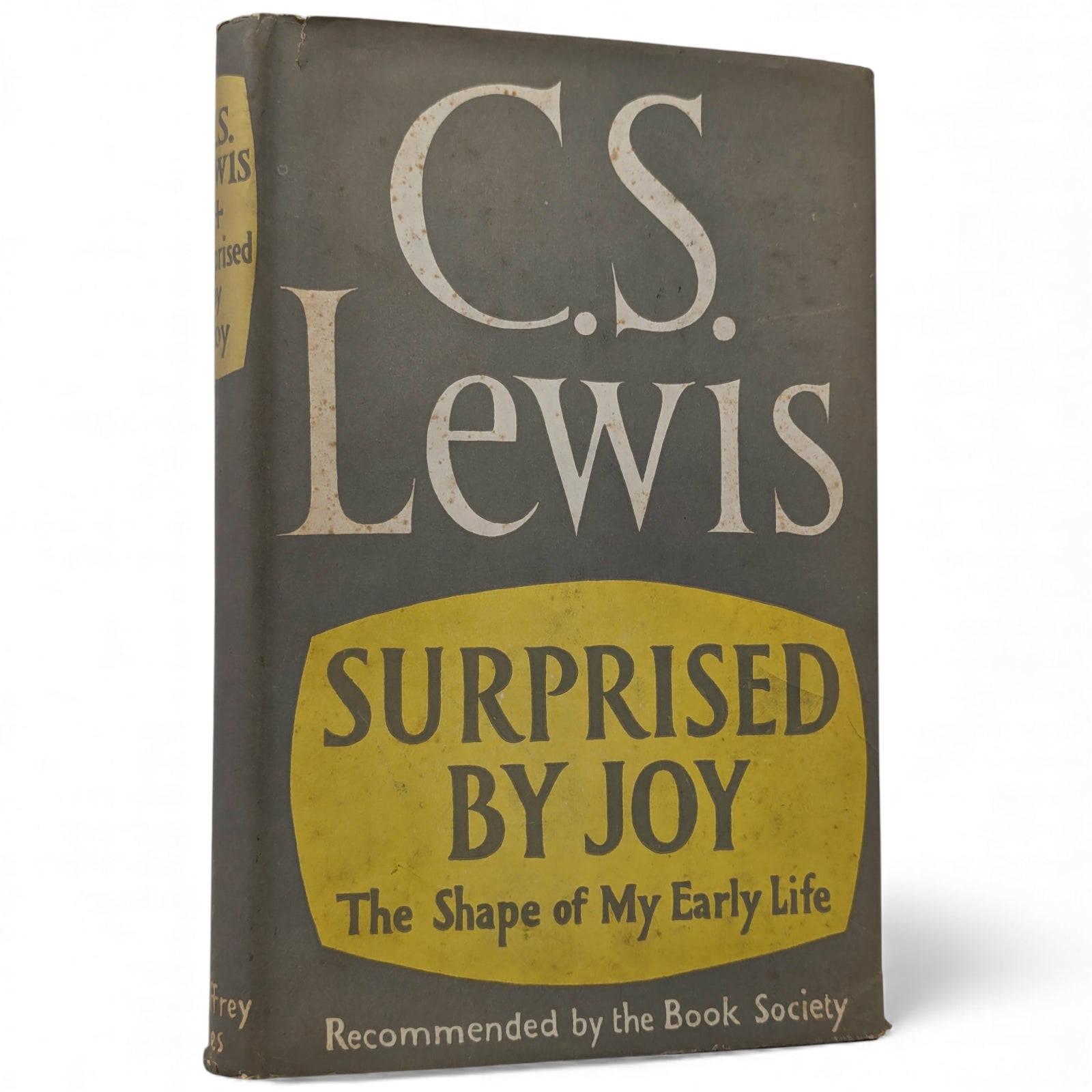 Surprised by Joy: The Shape of My Early Life, C. S. Lewis, First ...