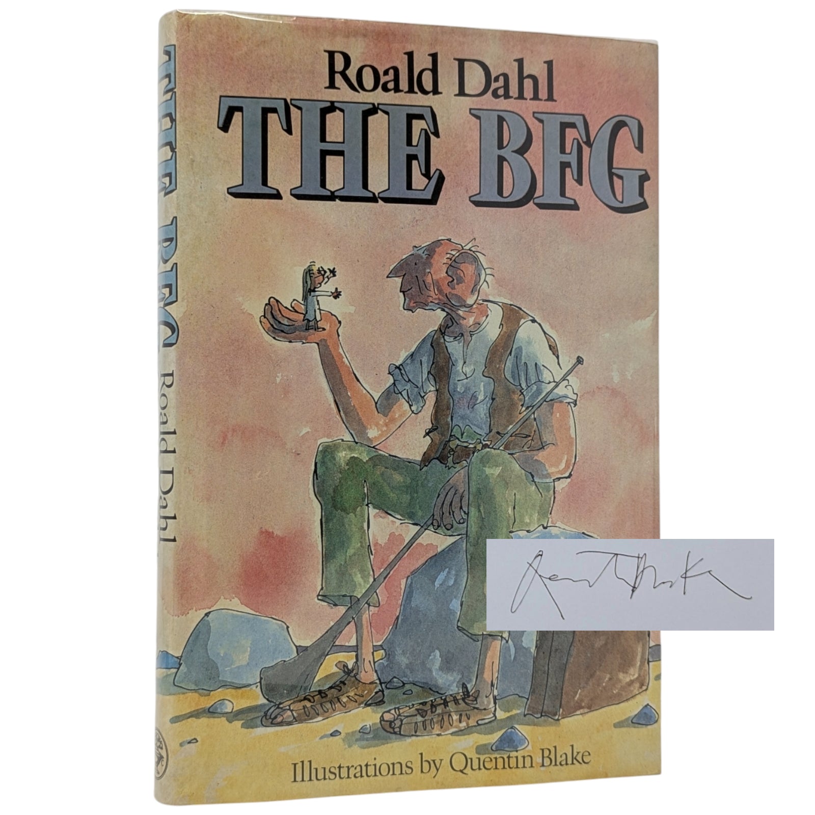 The BFG, Roald Dahl, First Edition 1982, Signed FDC by Quentin Blake ...