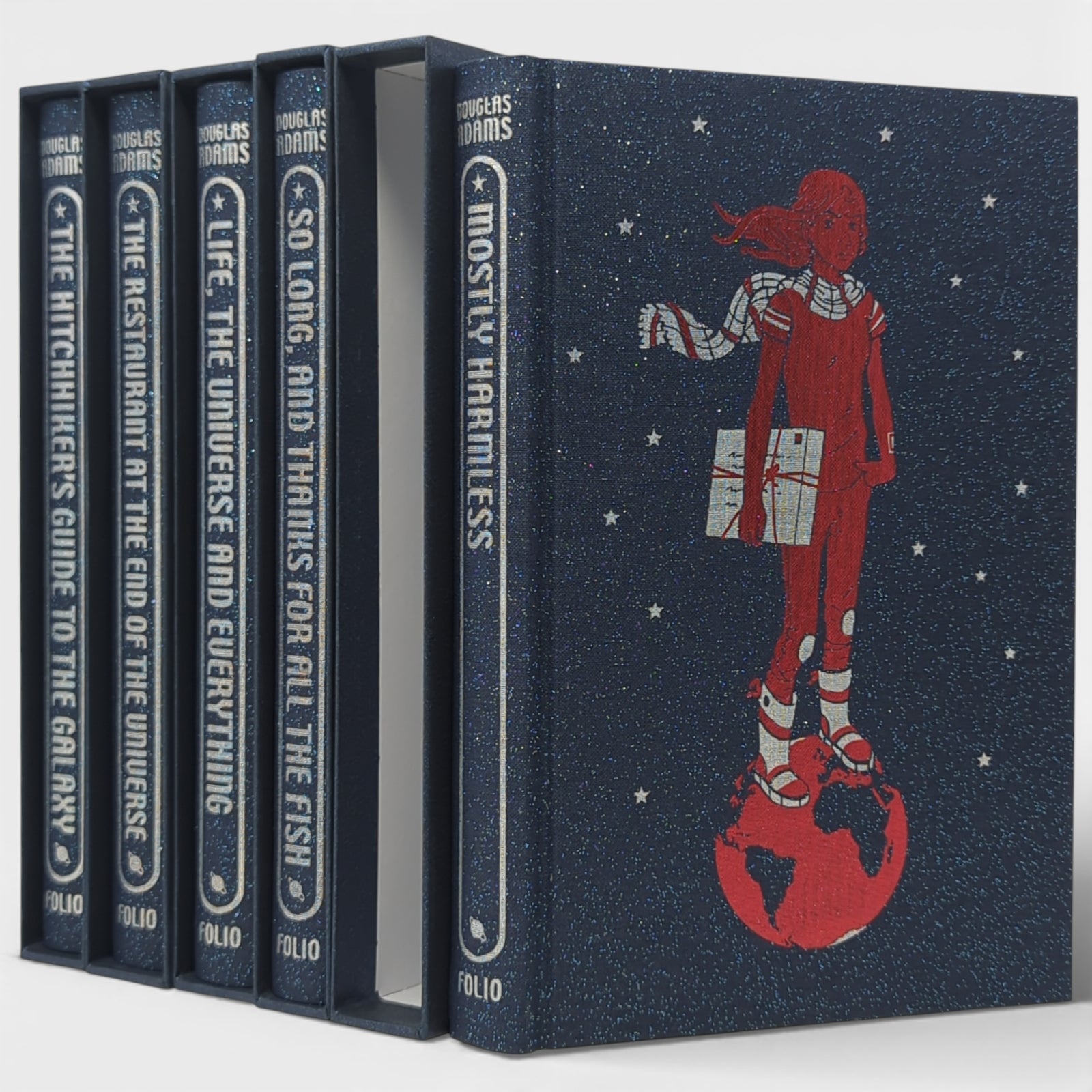 The Hitchhiker’s Guide to the Galaxy, Douglas Adams, Folio Society Set ...
