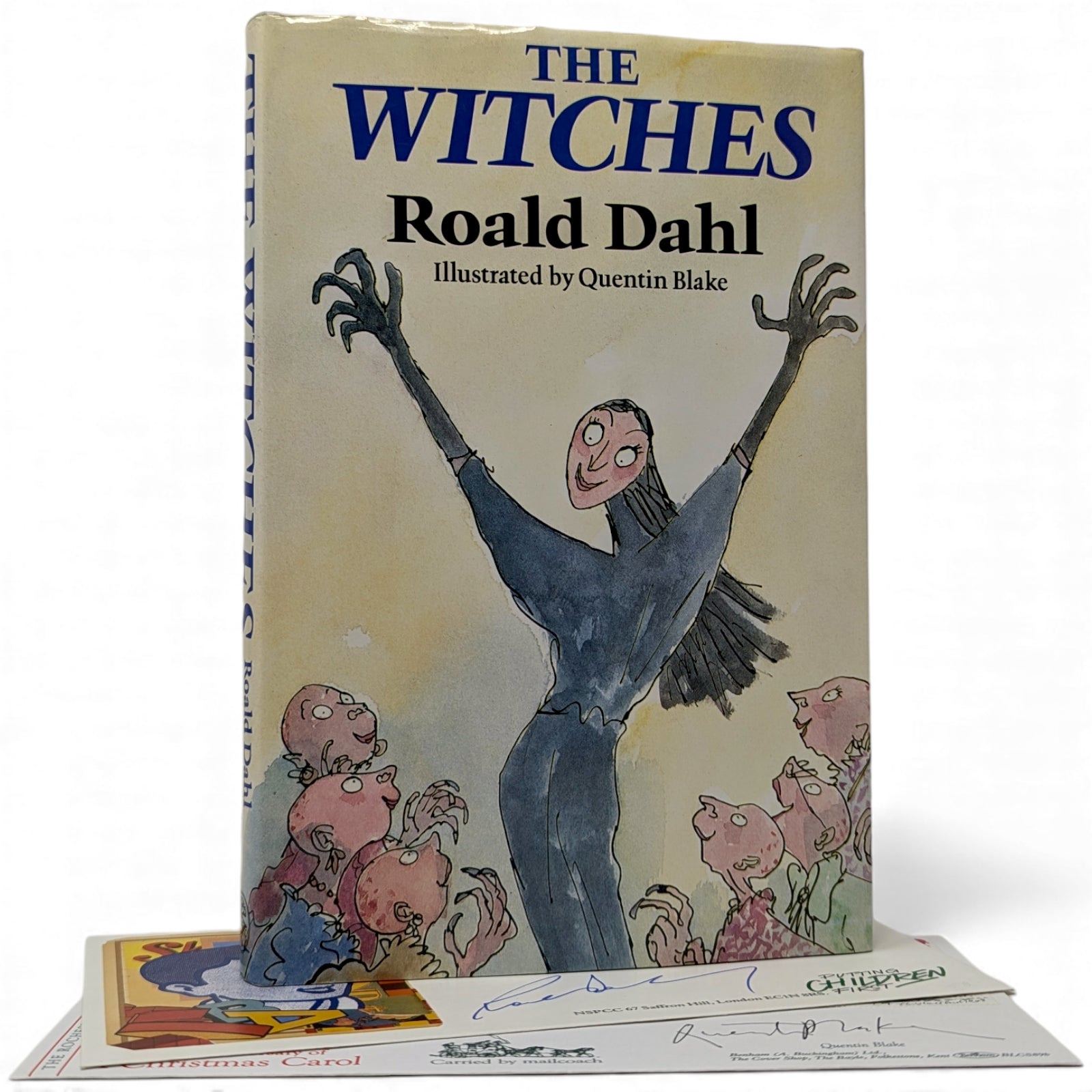 The Witches, Roald Dahl, First Edition 1983, Signed by Author & Quentin ...